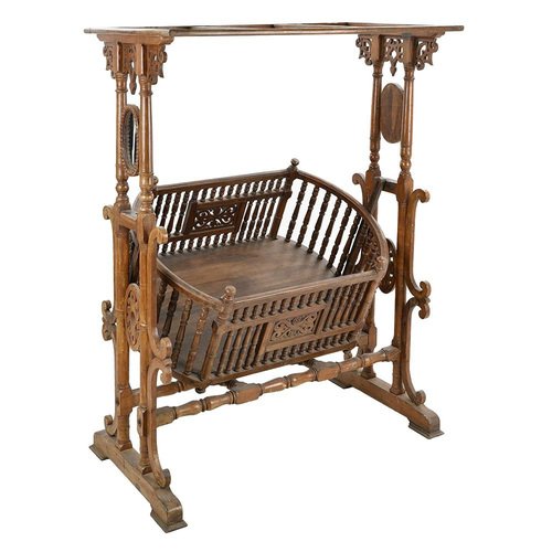 20th Century Wooden Cradle for sale at Pamono