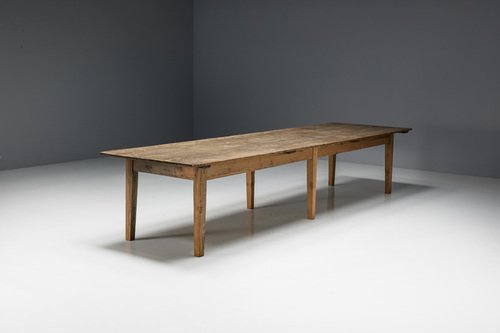 Rustic Rural Farmhouse Dining Table, 1800s for sale at Pamono