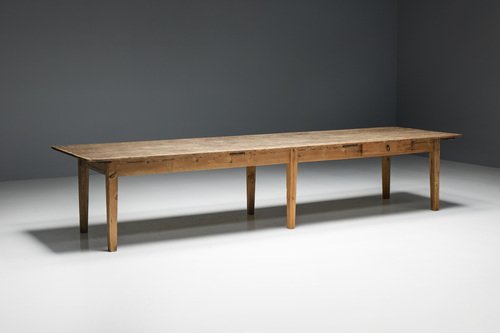 Rustic Rural Farmhouse Dining Table, 1800s for sale at Pamono