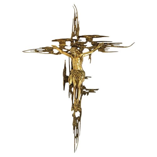 Salvador Dali Crucifix Style Sculture for sale at Pamono