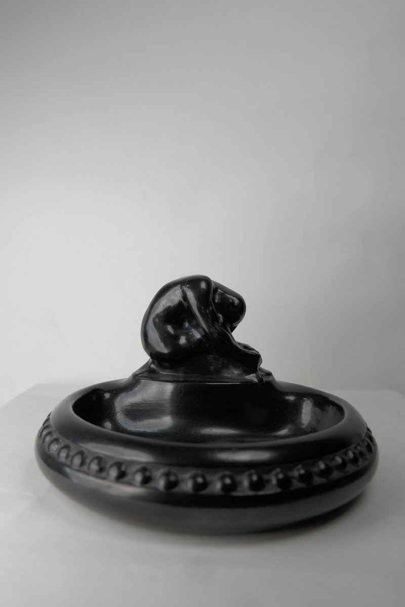 Art Deco Ceramic Business Card Holder, 1930s for sale at Pamono