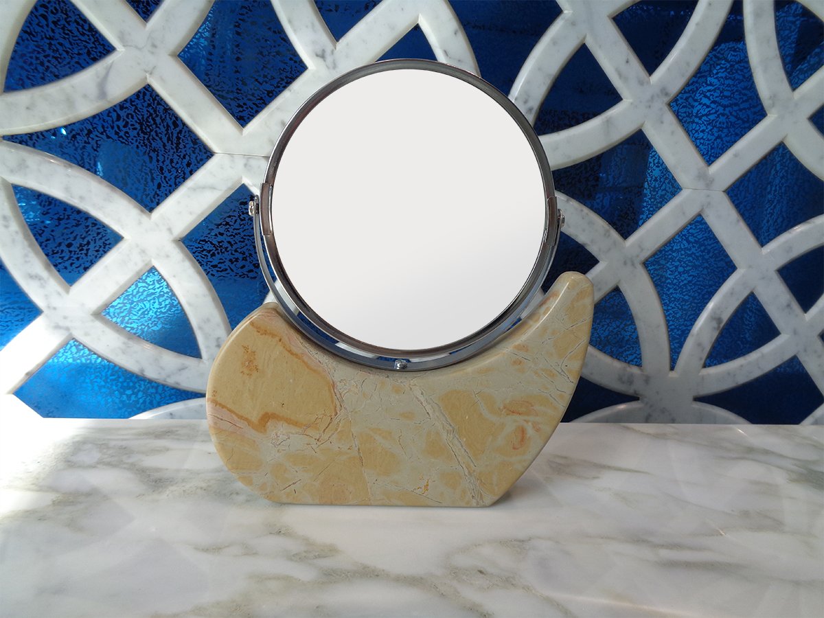 Sunset Marble Table Mirror by Euromarmi Store for sale at Pamono