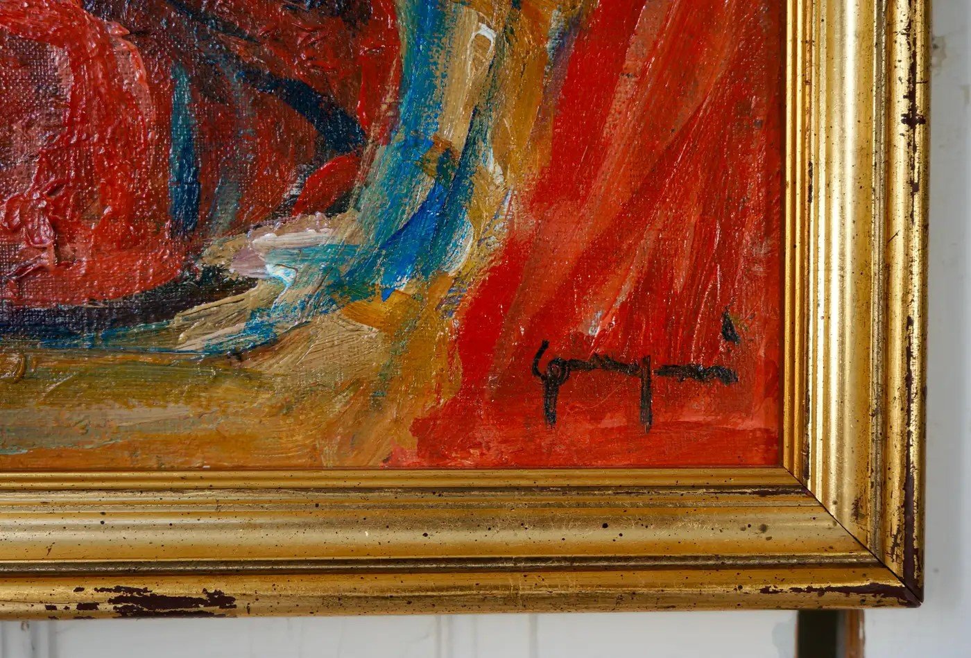 French Artist, Matisse Style Odalisque, 1920s, Oil on Canvas, Framed ...