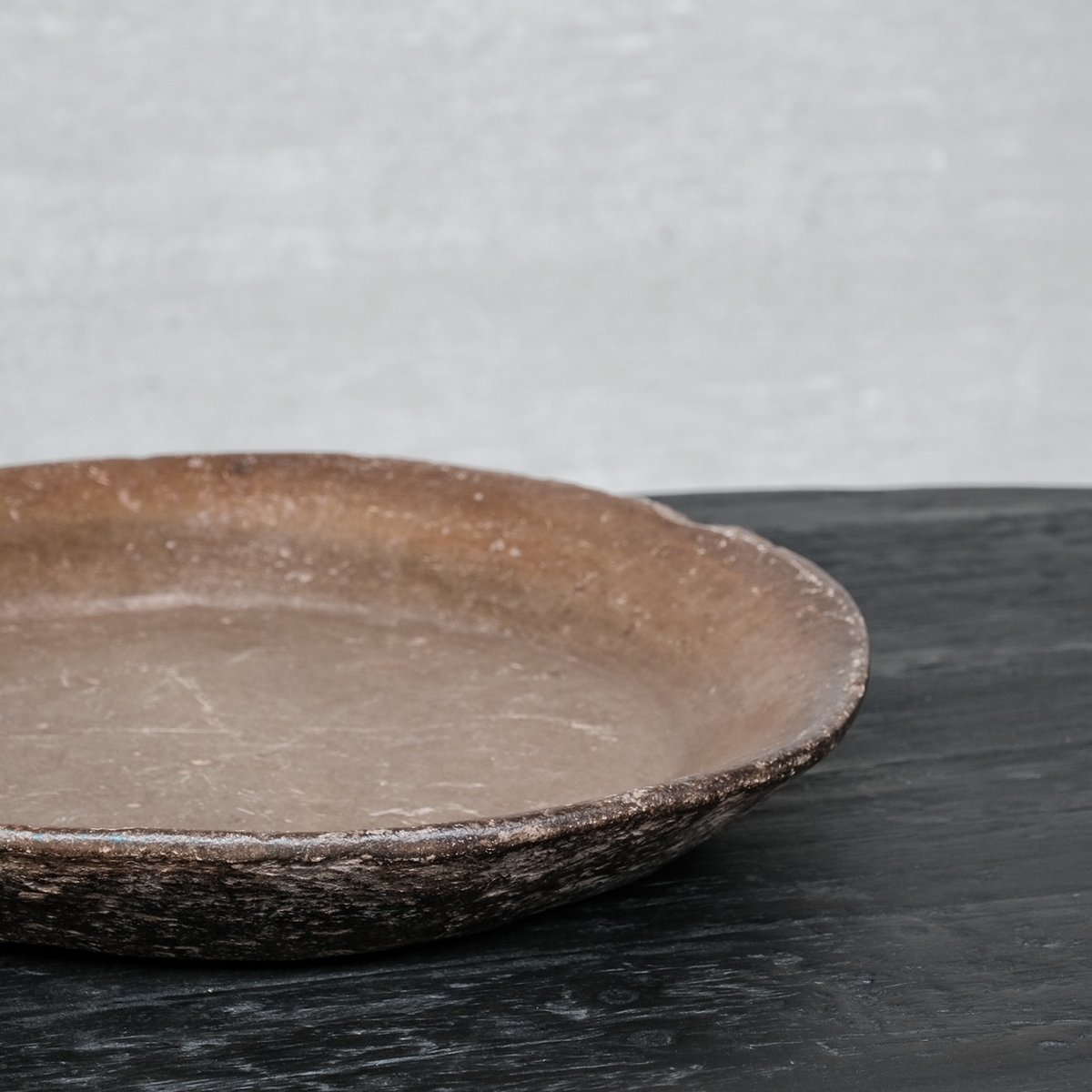 Vintage Nepalese Stone Platter, 1930s for sale at Pamono