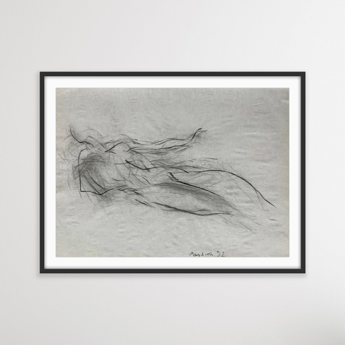 Antoni Janusz Pastwa, Nude, 1992, Mixed Media Drawing for sale at Pamono