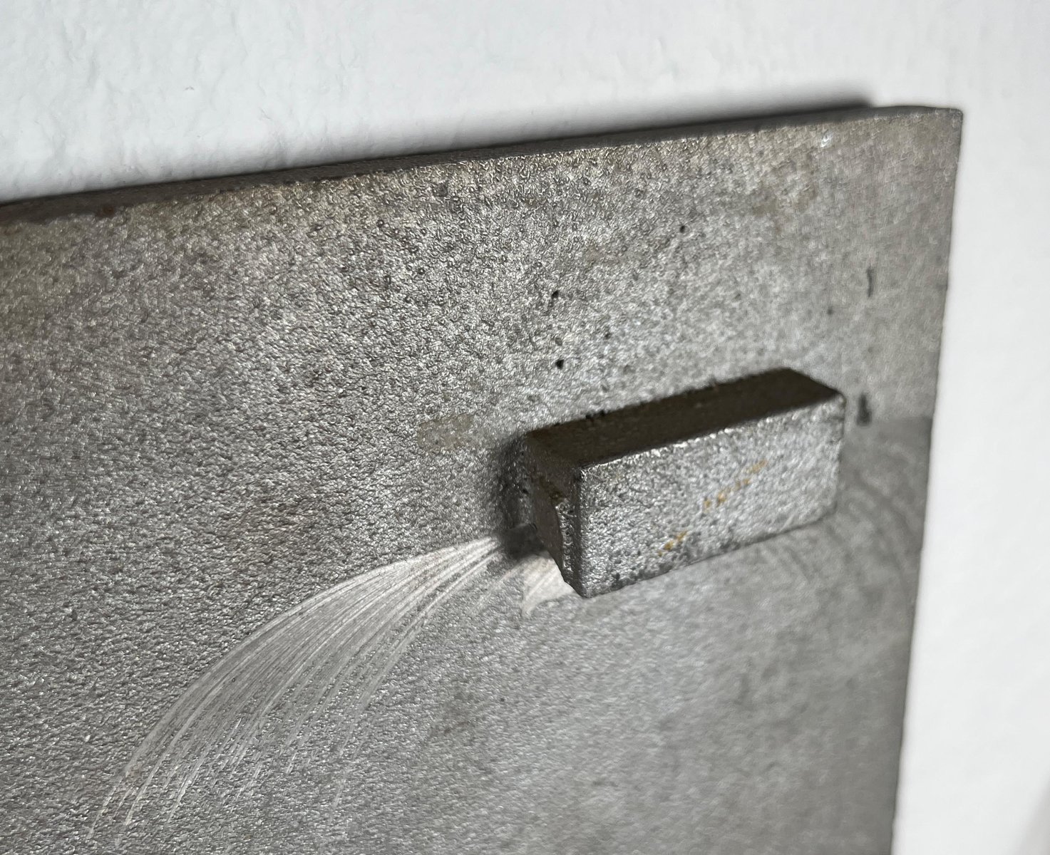 Mid-Century Brutalist Cast Aluminum Wall Relief from Stadler Design ...