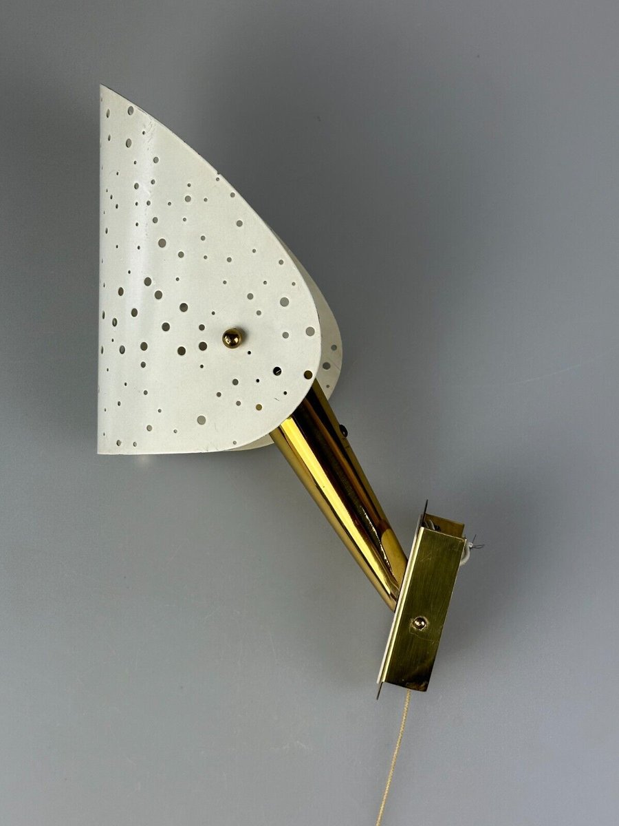 Wall Lamp Brass & Metal Design by Ernest Igl for Hillbrand, 1950s for ...