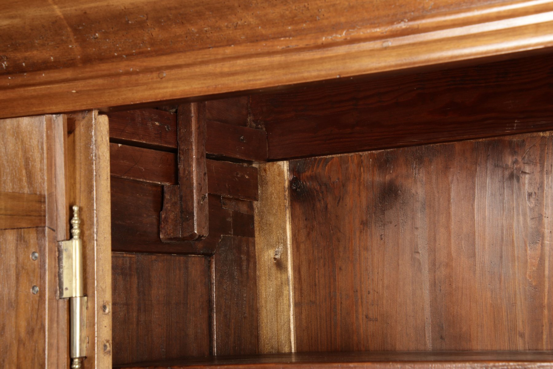 18th Century Baroque Walnut Nose Half Shaft Cabinet, 1750s for sale at ...