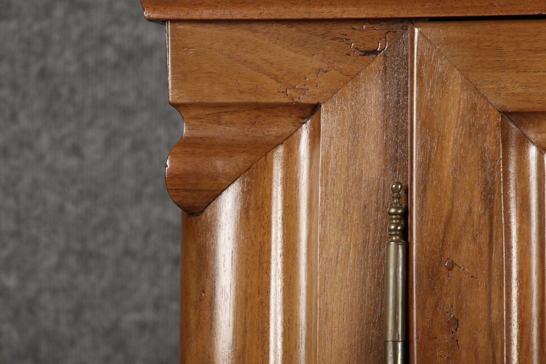 18th Century Baroque Walnut Nose Half Shaft Cabinet, 1750s for sale at ...