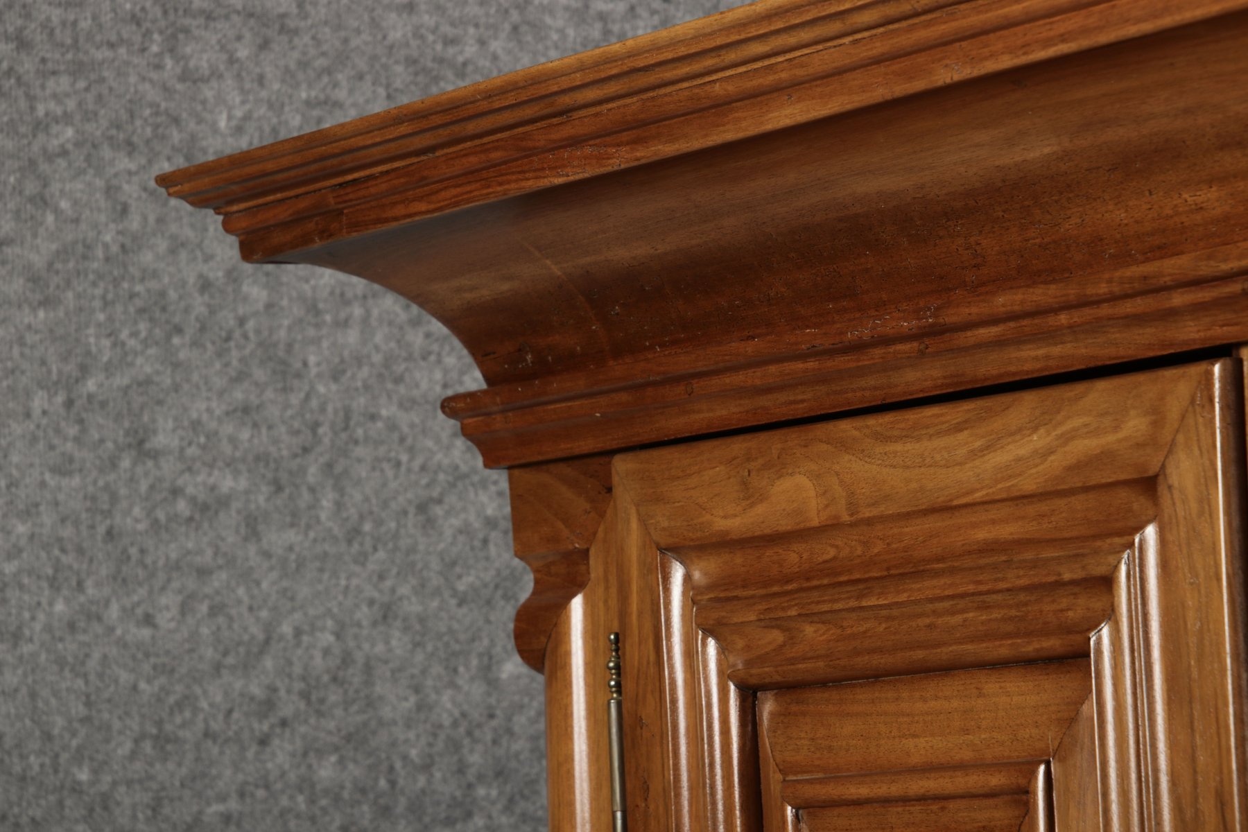 18th Century Baroque Walnut Nose Half Shaft Cabinet, 1750s for sale at ...