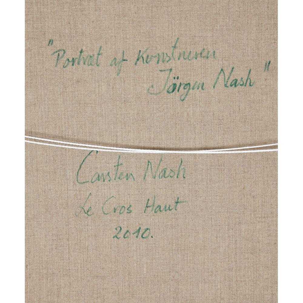 Carsten Nash, Portrait of His Brother, Oil on Canvas for sale at Pamono