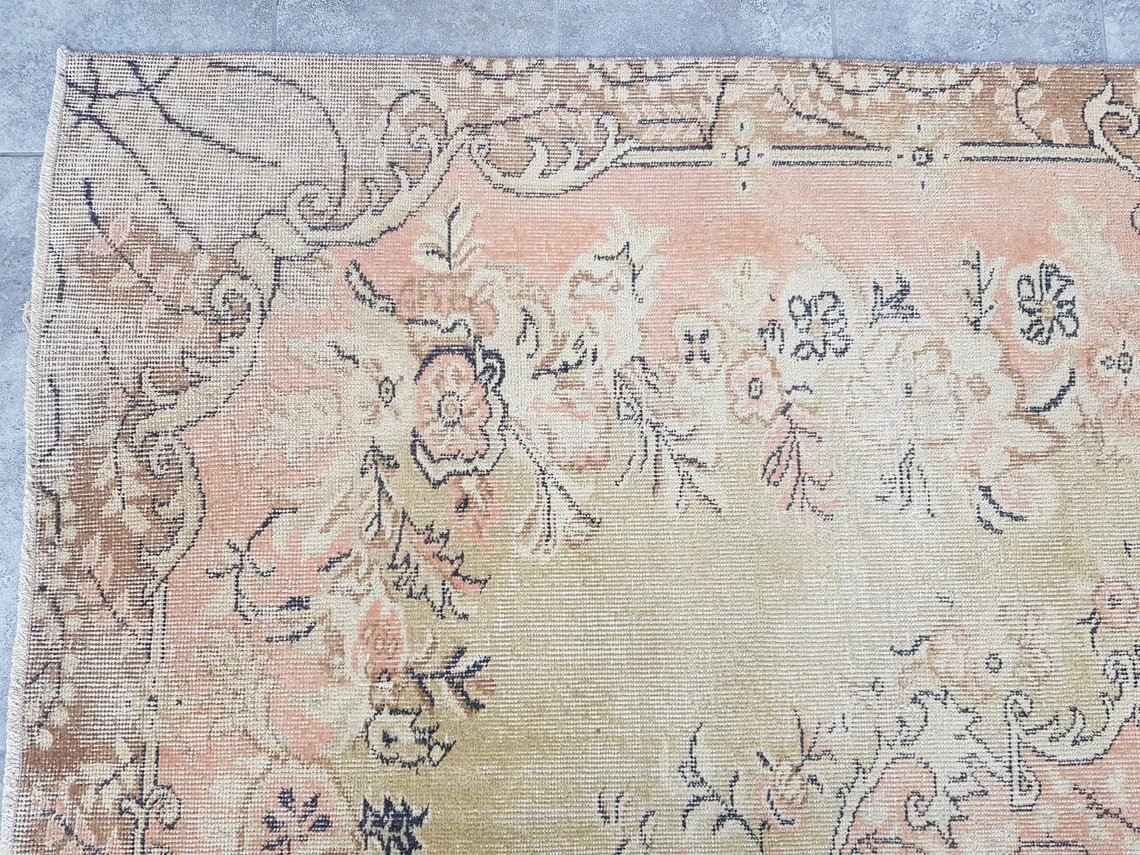 Vintage Floor Rug, 1960s for sale at Pamono