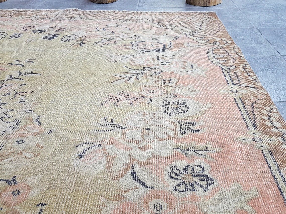 Vintage Floor Rug, 1960s for sale at Pamono
