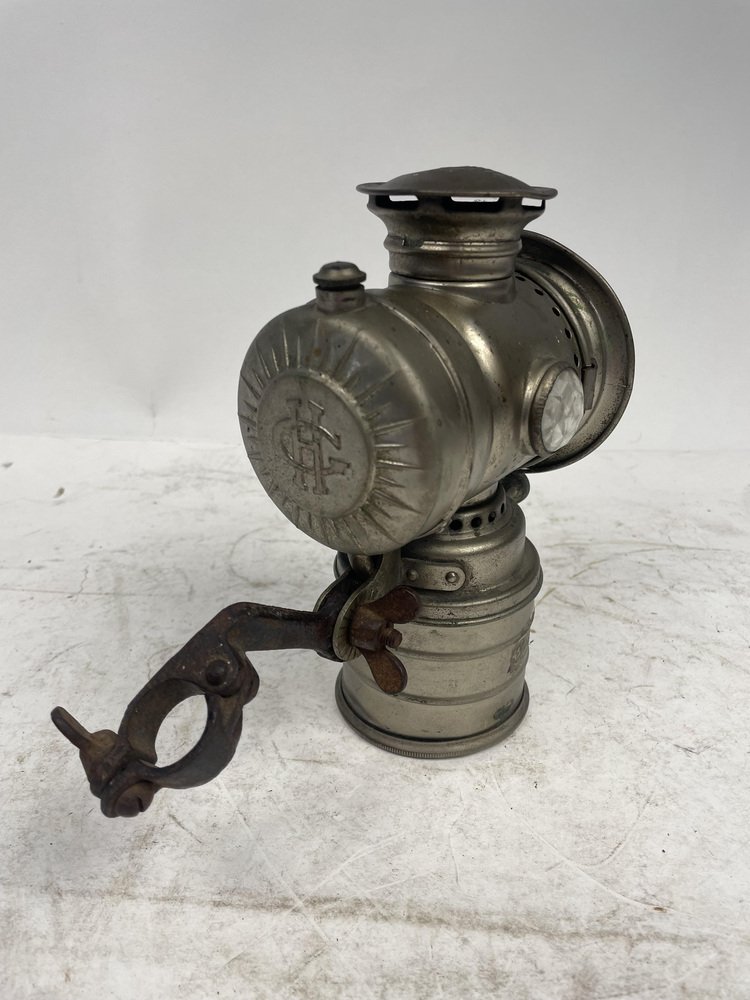 Carbide Bicycle Lamp, 1930s for sale at Pamono