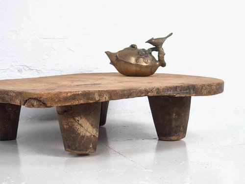 Antique Wood Coffee Table, 1900s for sale at Pamono