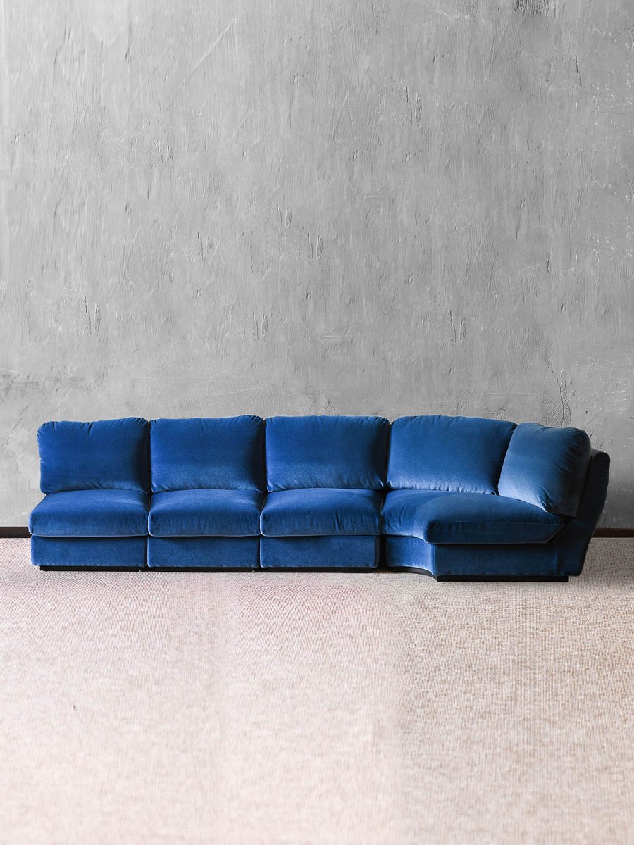 Blue LB Modular Sofa, 2010s for sale at Pamono