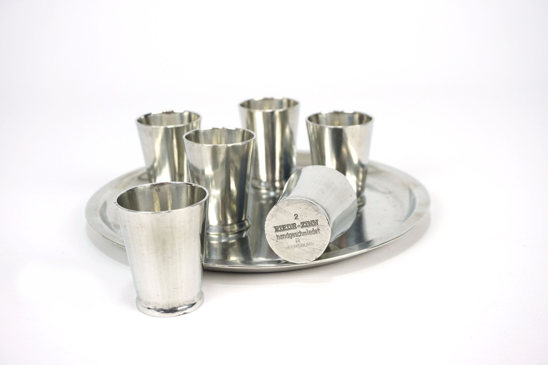 Bauhaus Liqueur Set by Karl Raichle, 1930s for sale at Pamono