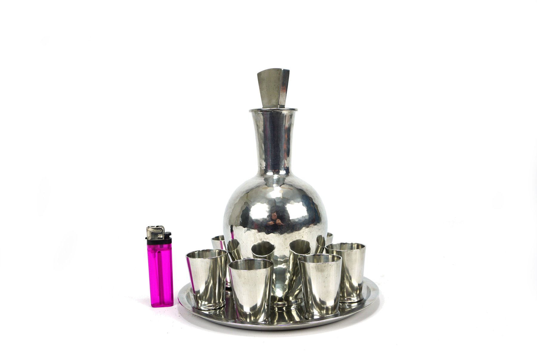 Bauhaus Liqueur Set by Karl Raichle, 1930s for sale at Pamono