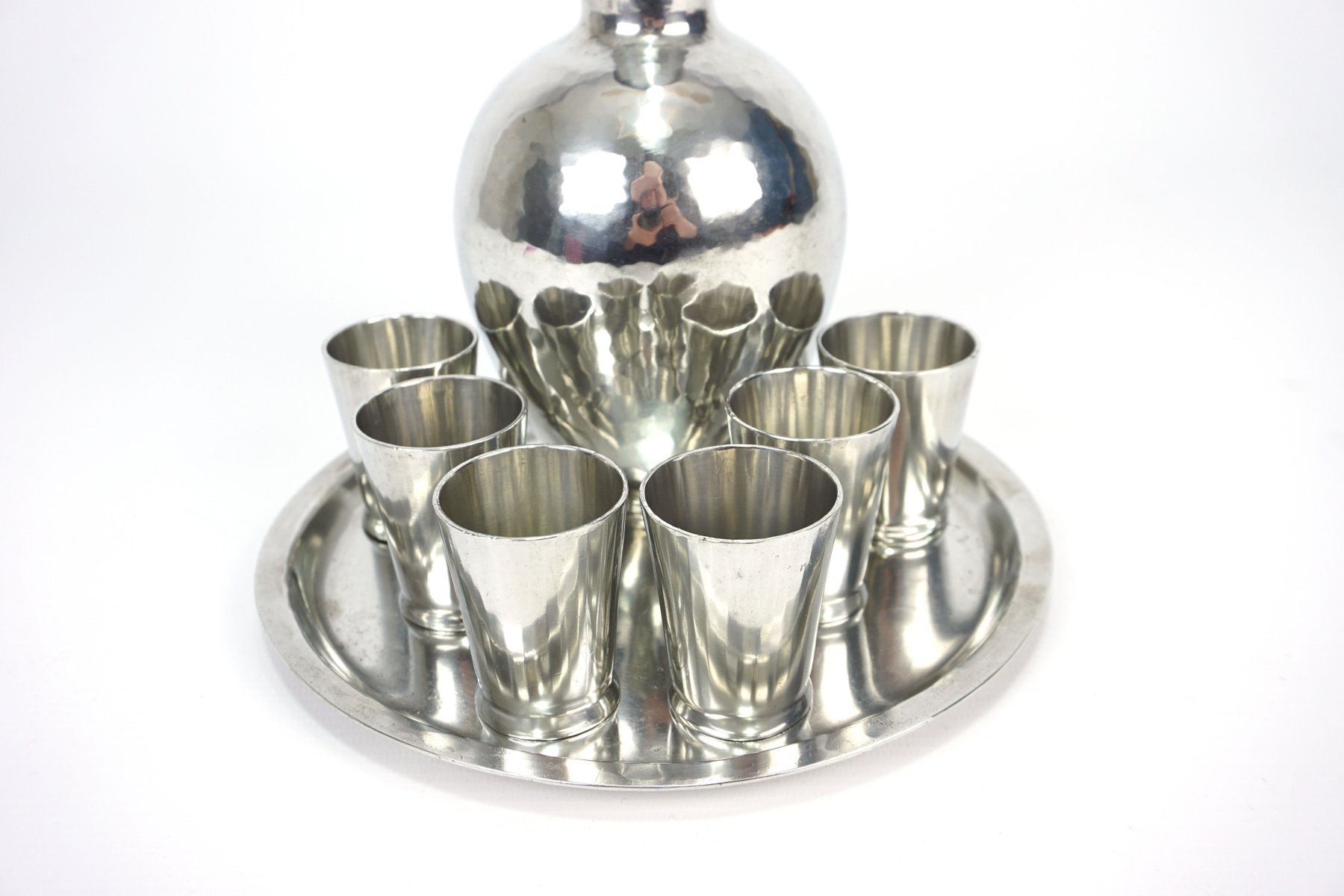 Bauhaus Liqueur Set by Karl Raichle, 1930s for sale at Pamono