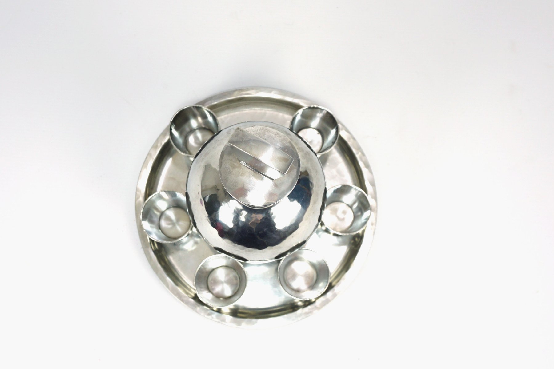 Bauhaus Liqueur Set by Karl Raichle, 1930s for sale at Pamono