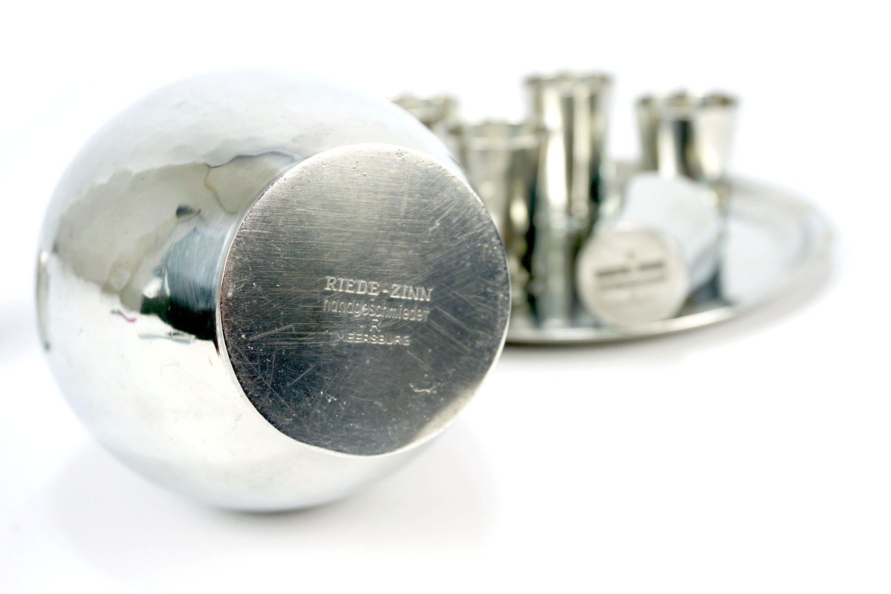 Bauhaus Liqueur Set by Karl Raichle, 1930s for sale at Pamono