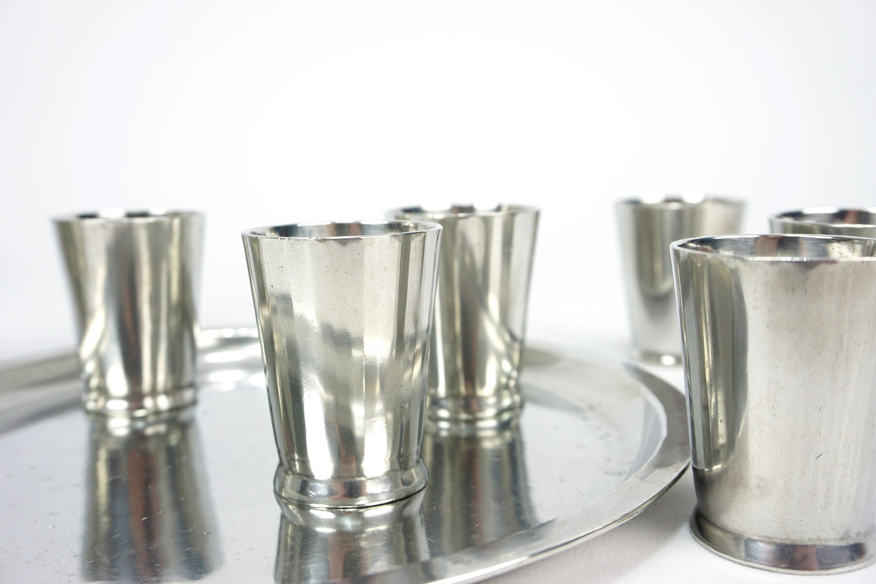 Bauhaus Liqueur Set by Karl Raichle, 1930s for sale at Pamono