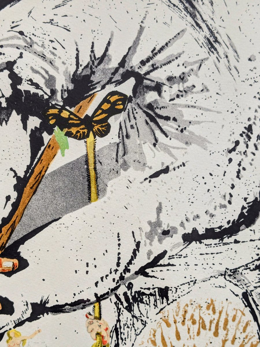 Salvador Dali, Hidalgo's Metamorphosis, Hand-Signed Original Lithograph ...