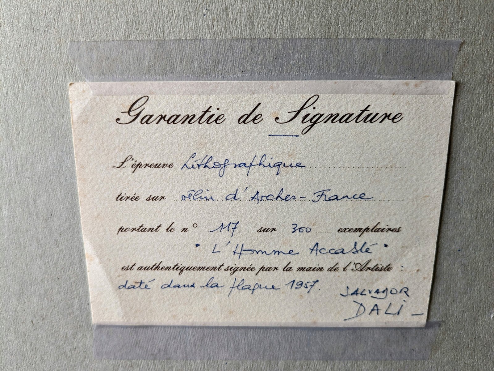 Salvador Dali, Hidalgo's Metamorphosis, Hand-Signed Original Lithograph ...