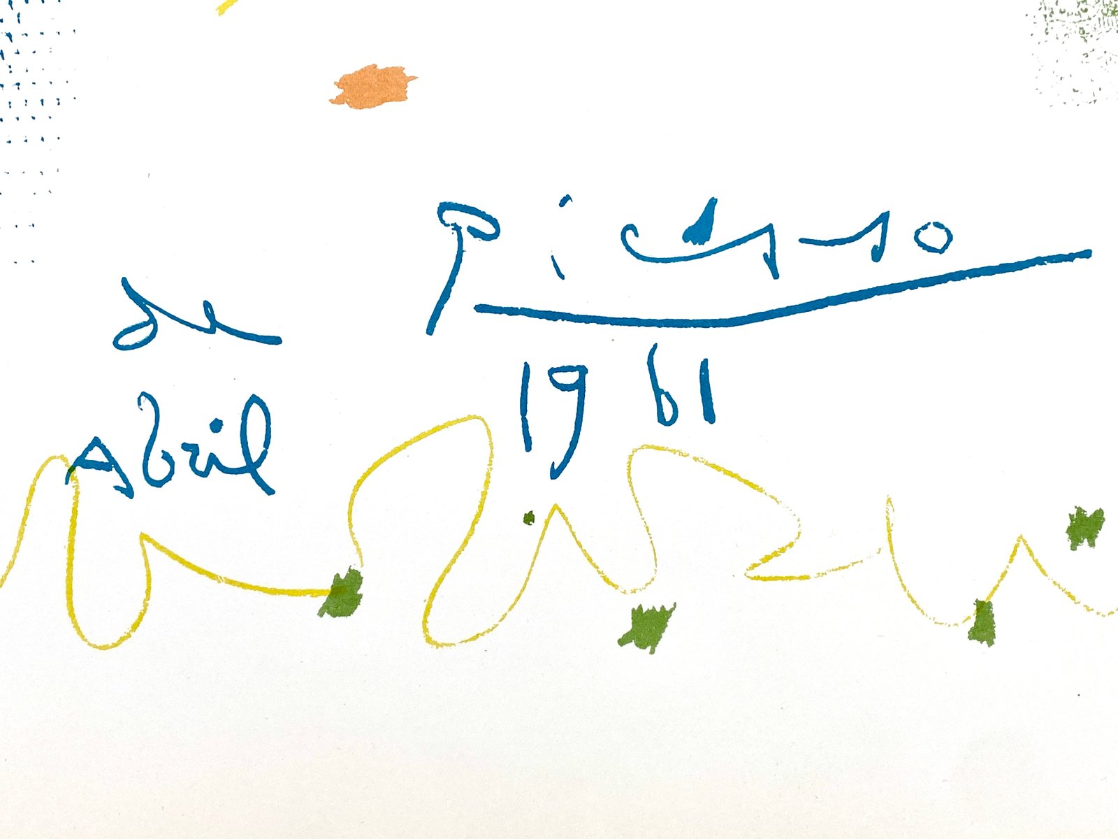 Original Exhibition Poster for Pablo Picasso at the Sala Gaspar Gallery ...