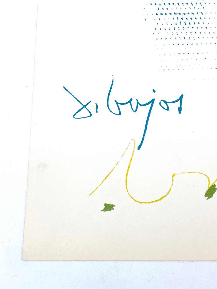 Original Exhibition Poster for Pablo Picasso at the Sala Gaspar Gallery ...