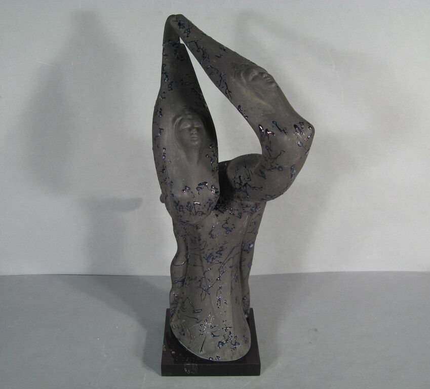 Vintage Ceramic Dancing Couple Sculpture, 1960s-1970s for sale at Pamono