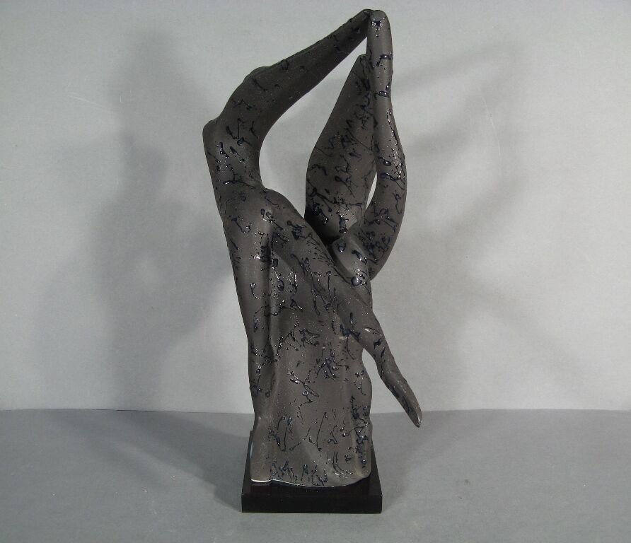 Vintage Ceramic Dancing Couple Sculpture, 1960s-1970s for sale at Pamono