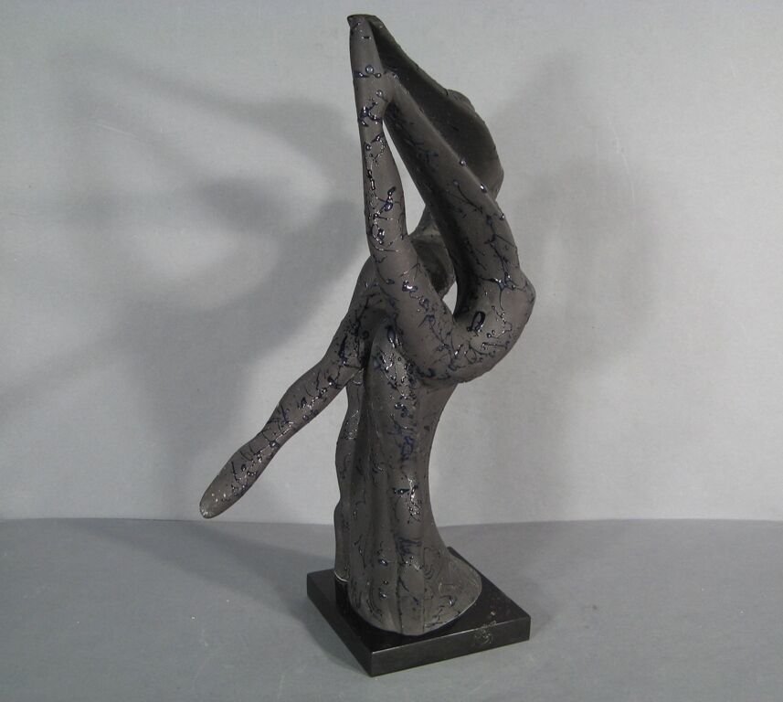 Vintage Ceramic Dancing Couple Sculpture, 1960s-1970s for sale at Pamono