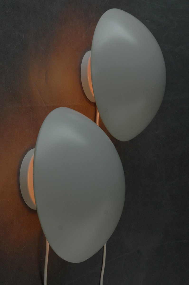 Maxi PH Hat Wall Lamps by Poul Henningsen for Louis Poulsen, 1970s, Set ...