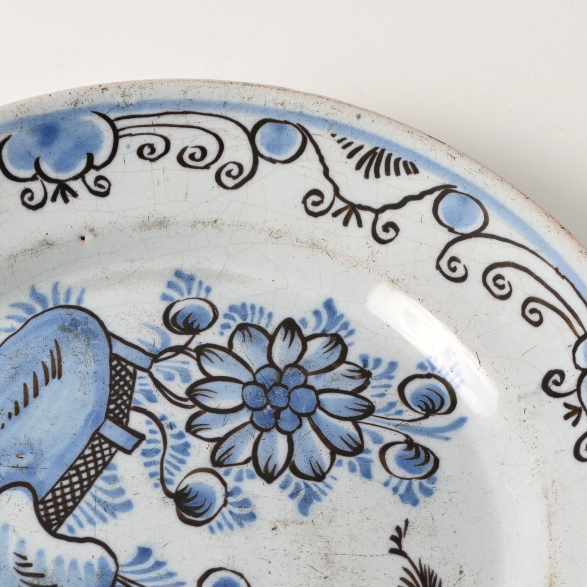 Plate from Delftware, 1700s for sale at Pamono