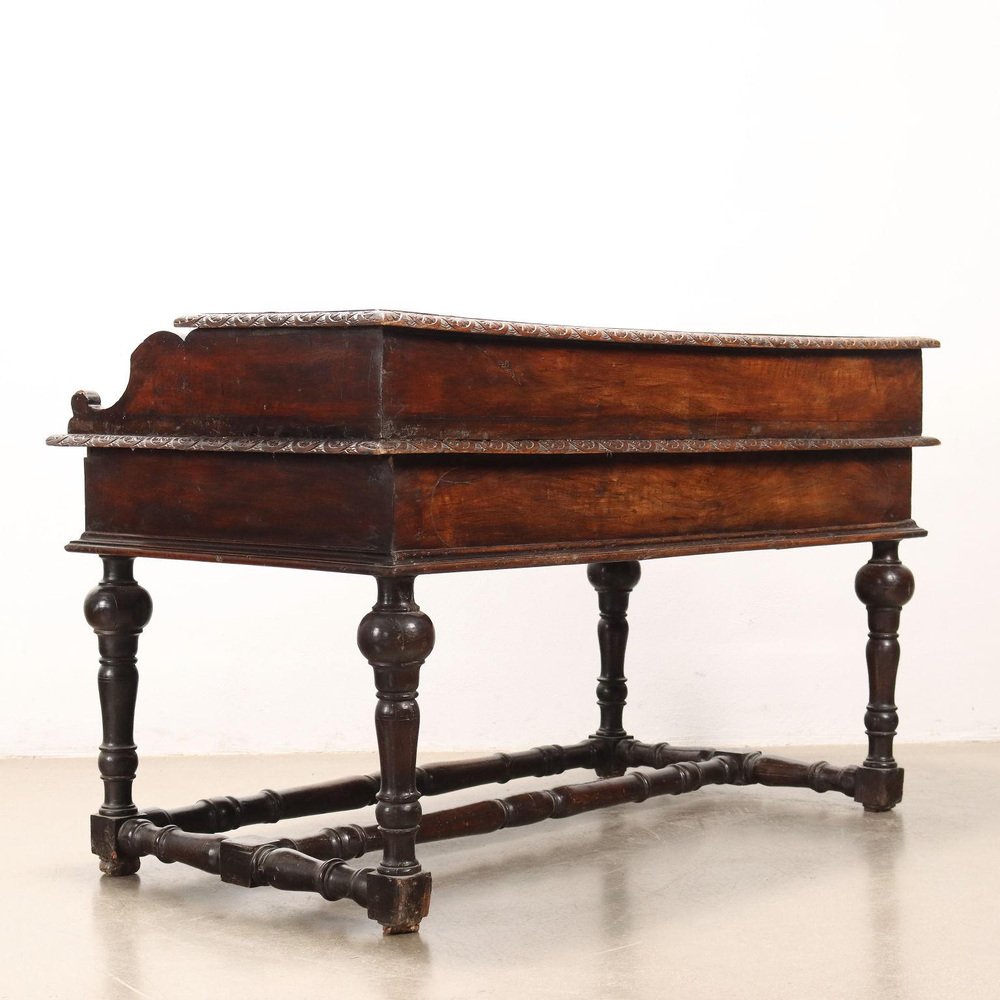 Neo-Renaissance Brown Desk for sale at Pamono