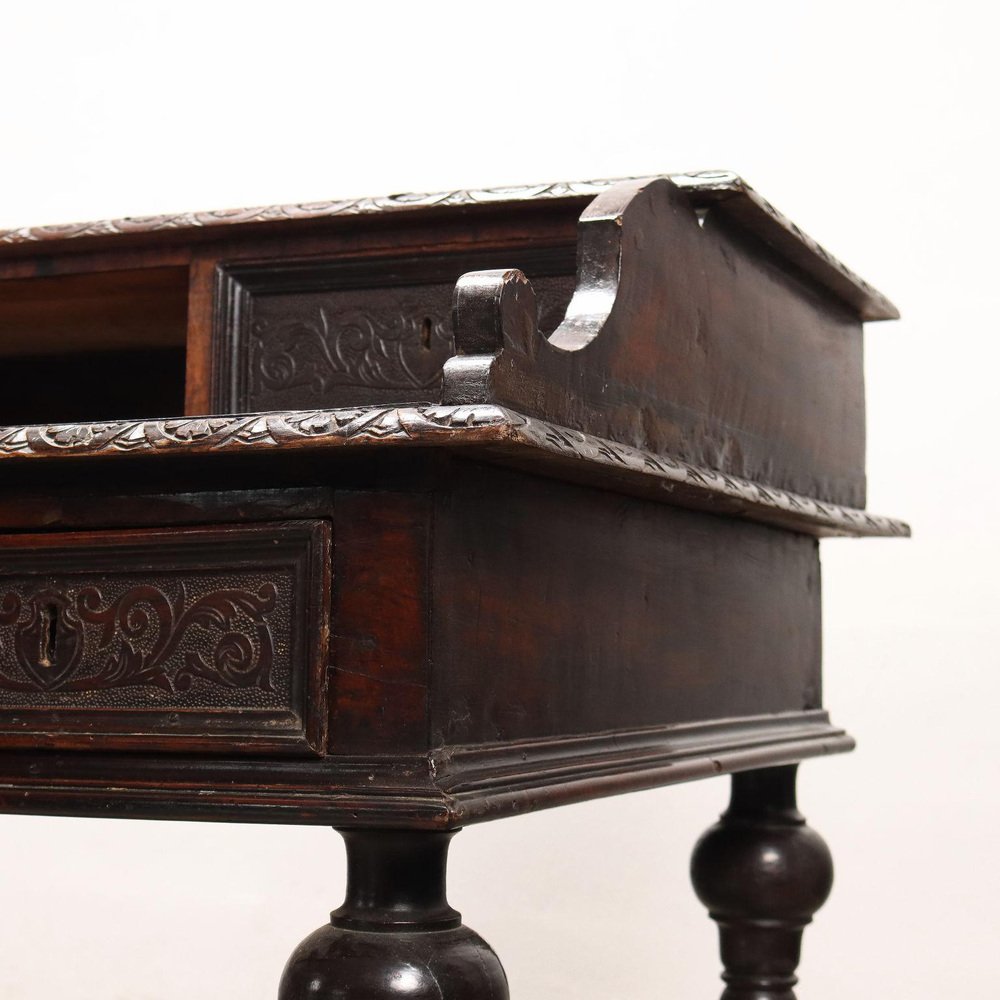 Neo-Renaissance Brown Desk for sale at Pamono