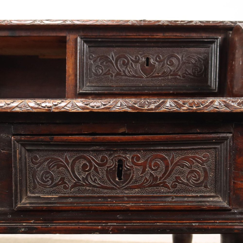 Neo-Renaissance Brown Desk for sale at Pamono