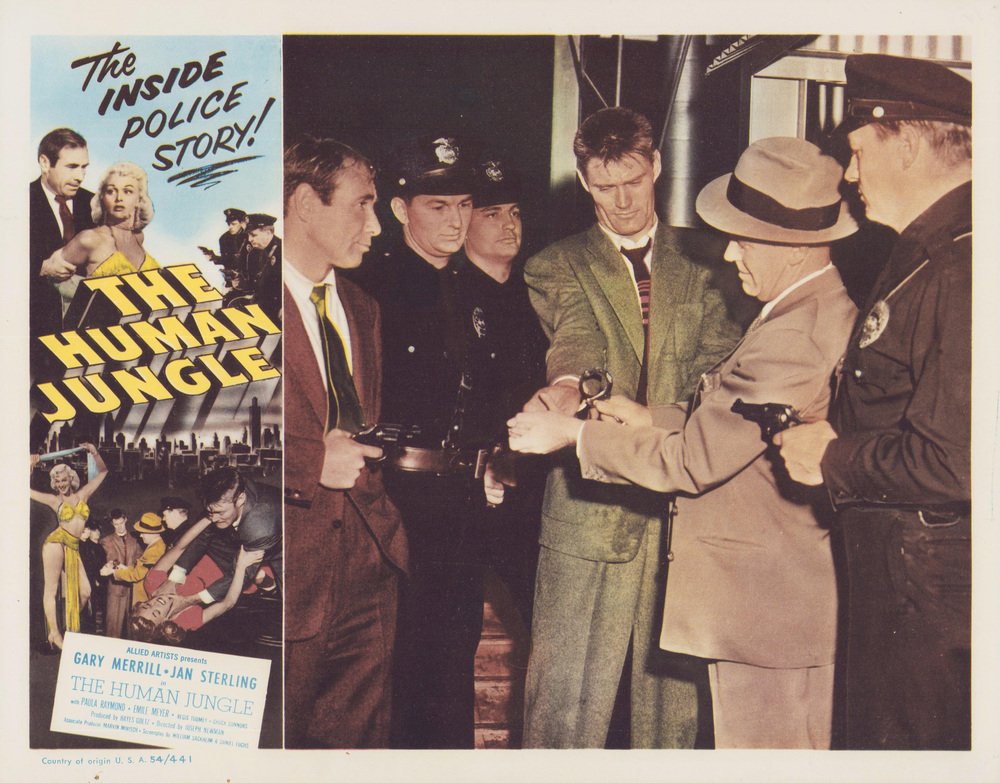 The Human Jungle Lobby Card, USA, 1954 for sale at Pamono