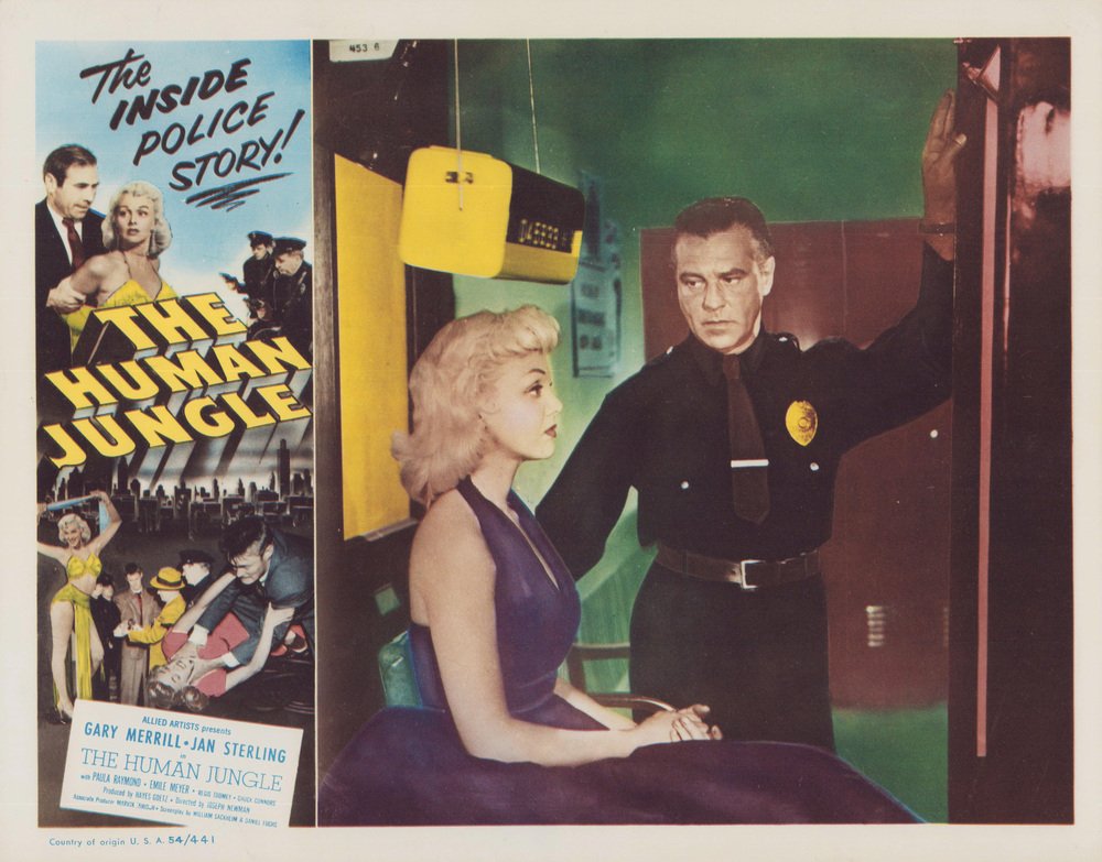 The Human Jungle Lobby Card, USA, 1954 for sale at Pamono