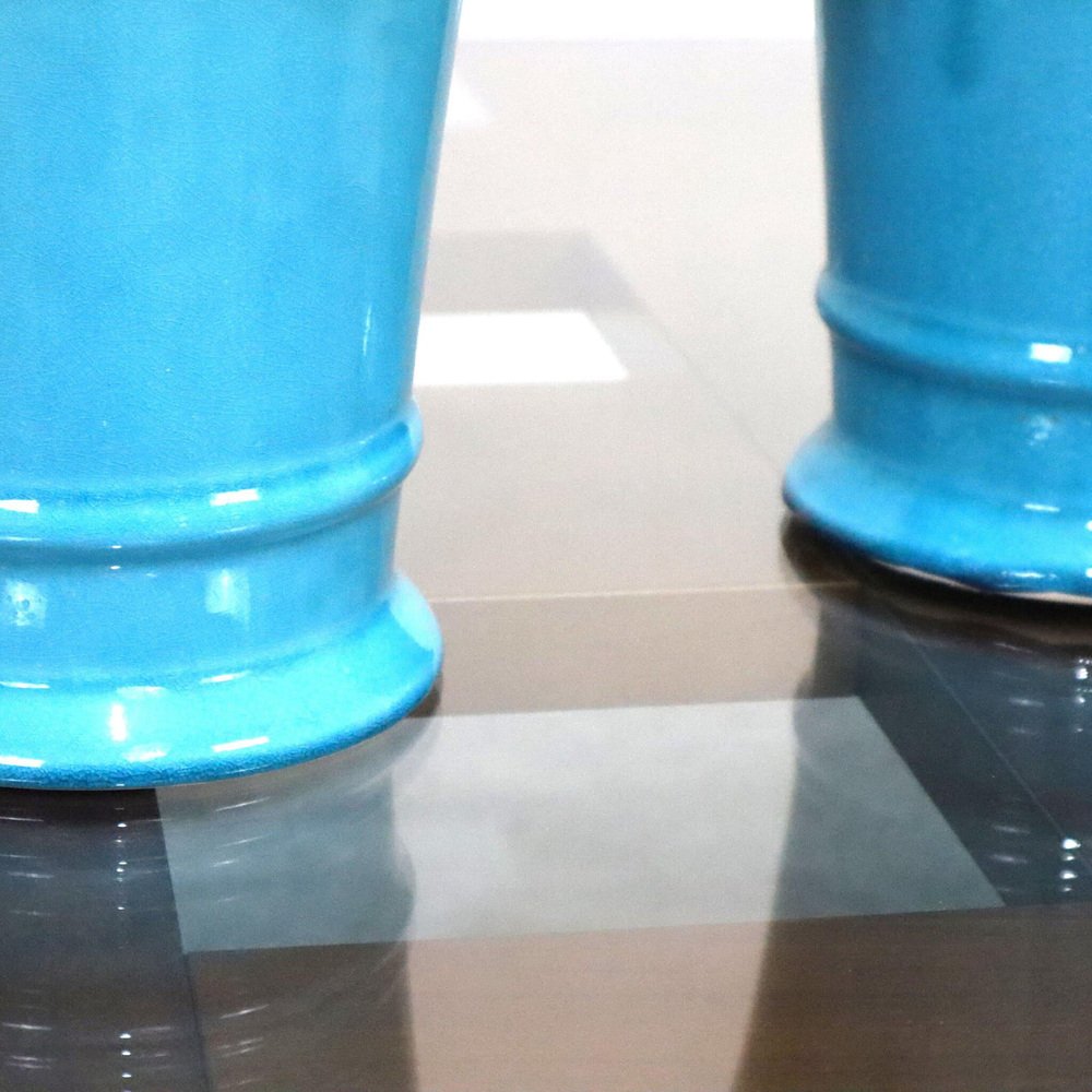 Porcelain Sia Collection Vases, Italy, Set of 2 for sale at Pamono