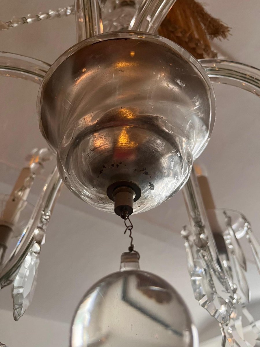 Murano Glass Luster, 1950s for sale at Pamono