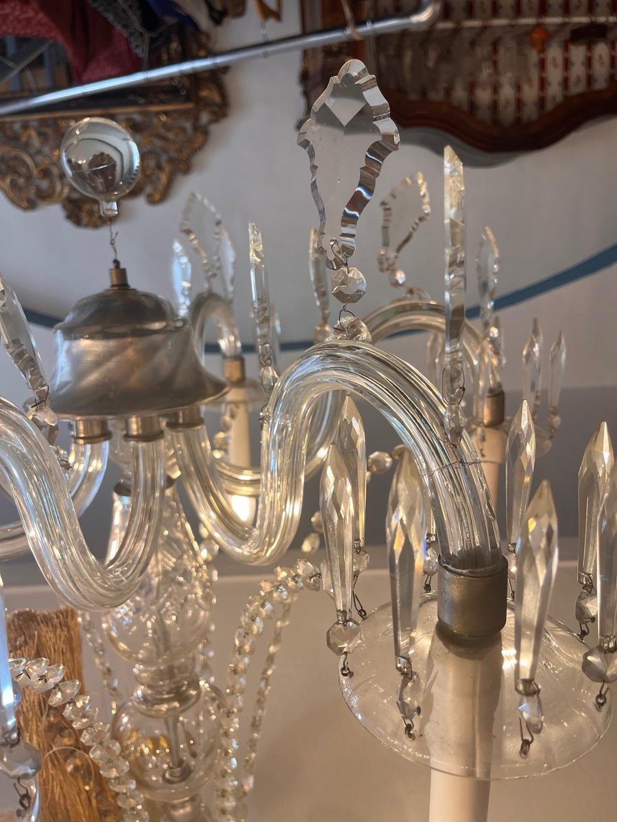 Murano Glass Luster, 1950s for sale at Pamono