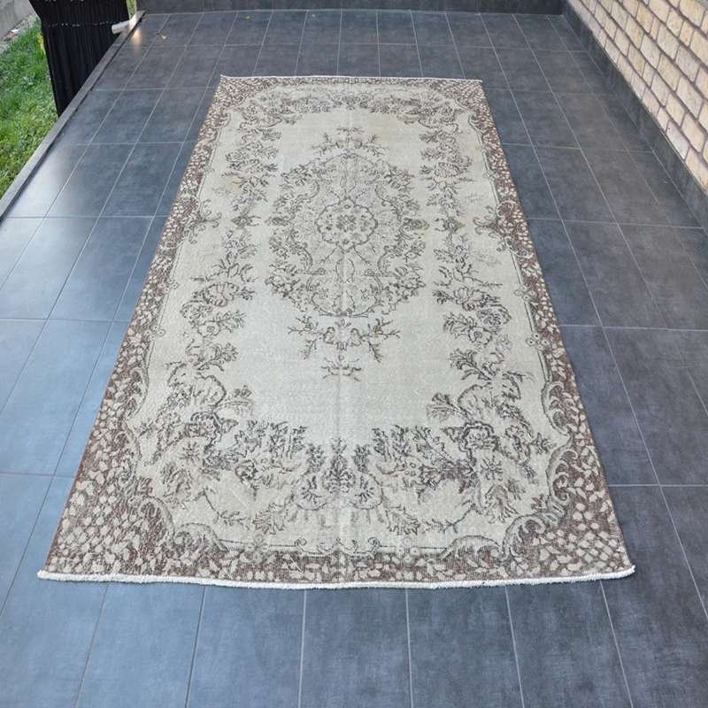 Vintage Overdyed Rug, 1960s for sale at Pamono