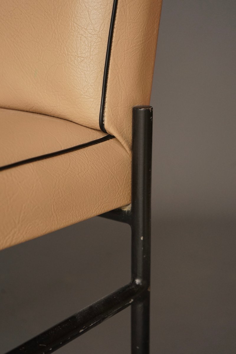 Modernist Side Chairs by Wim Den Boon, 1960s. Set of 2 for sale at Pamono