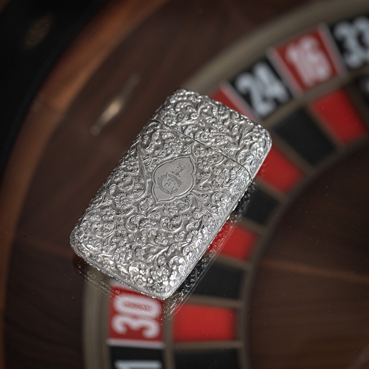 Antique 19th Century Indian Kutch Silver Cigar Case, 1880s for sale at ...