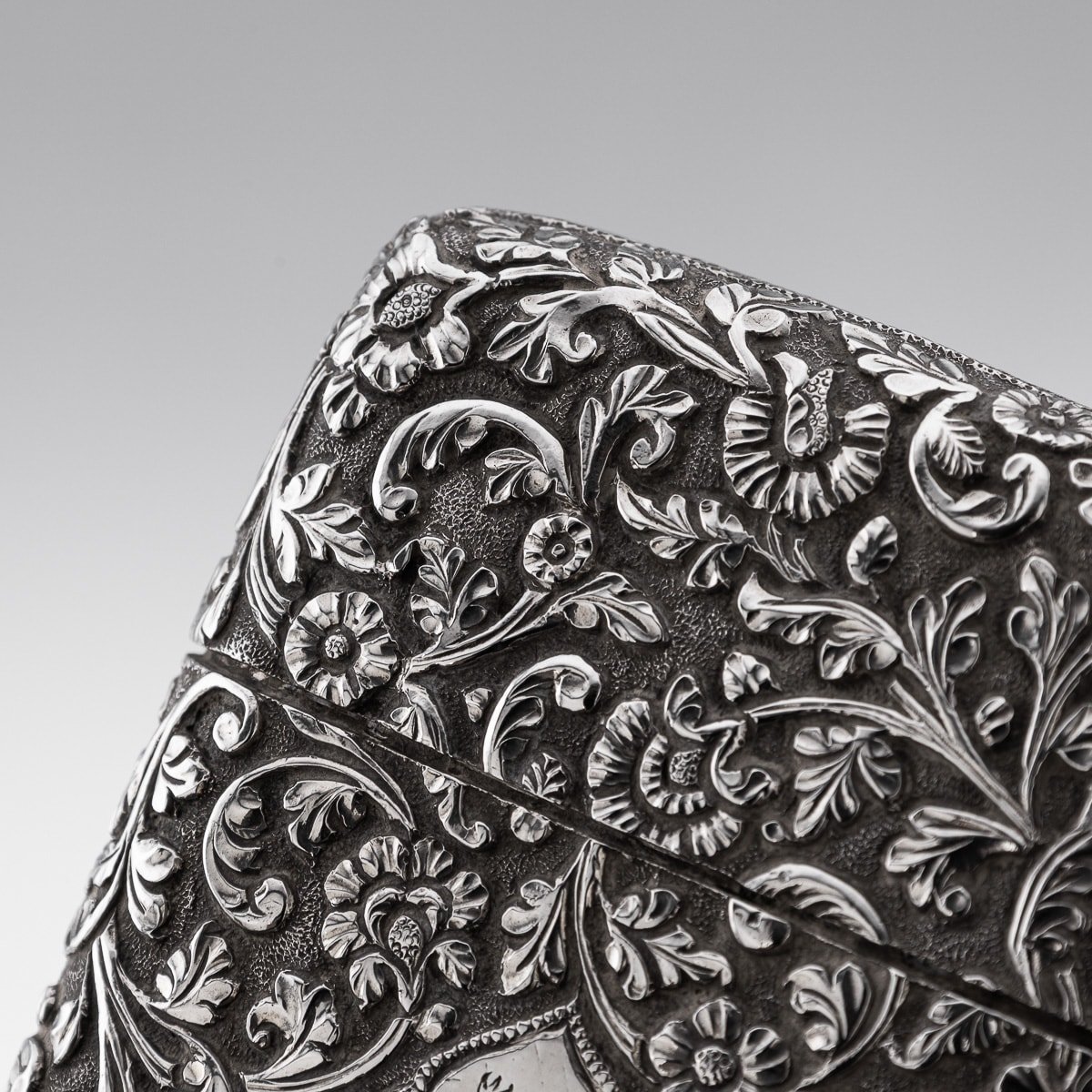 Antique 19th Century Indian Kutch Silver Cigar Case, 1880s for sale at ...