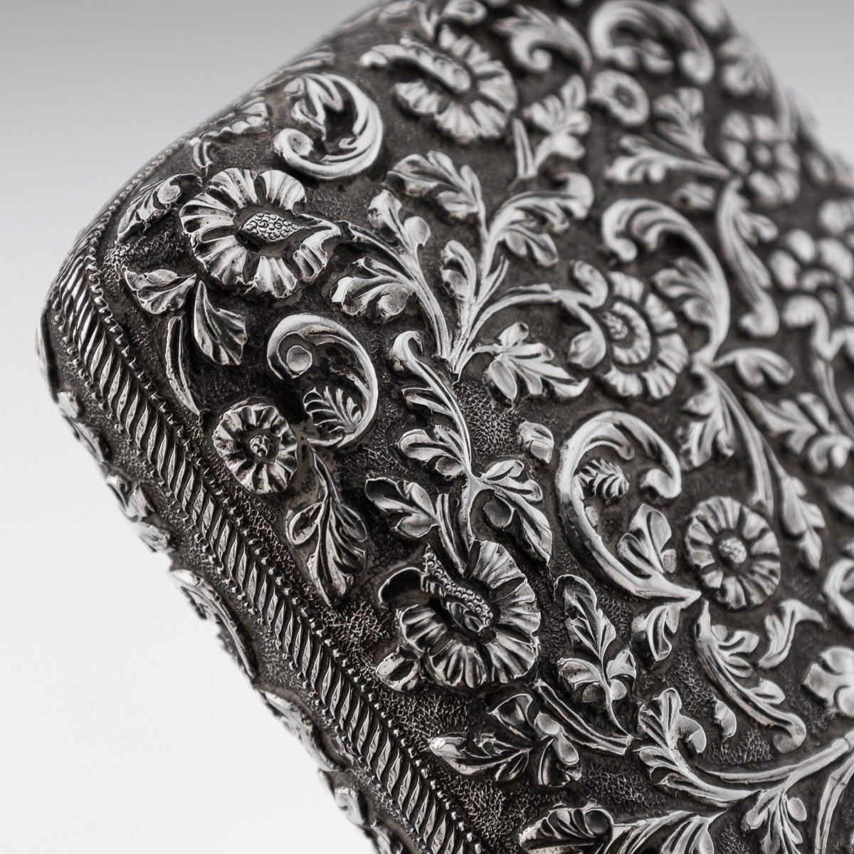 Antique 19th Century Indian Kutch Silver Cigar Case, 1880s for sale at ...