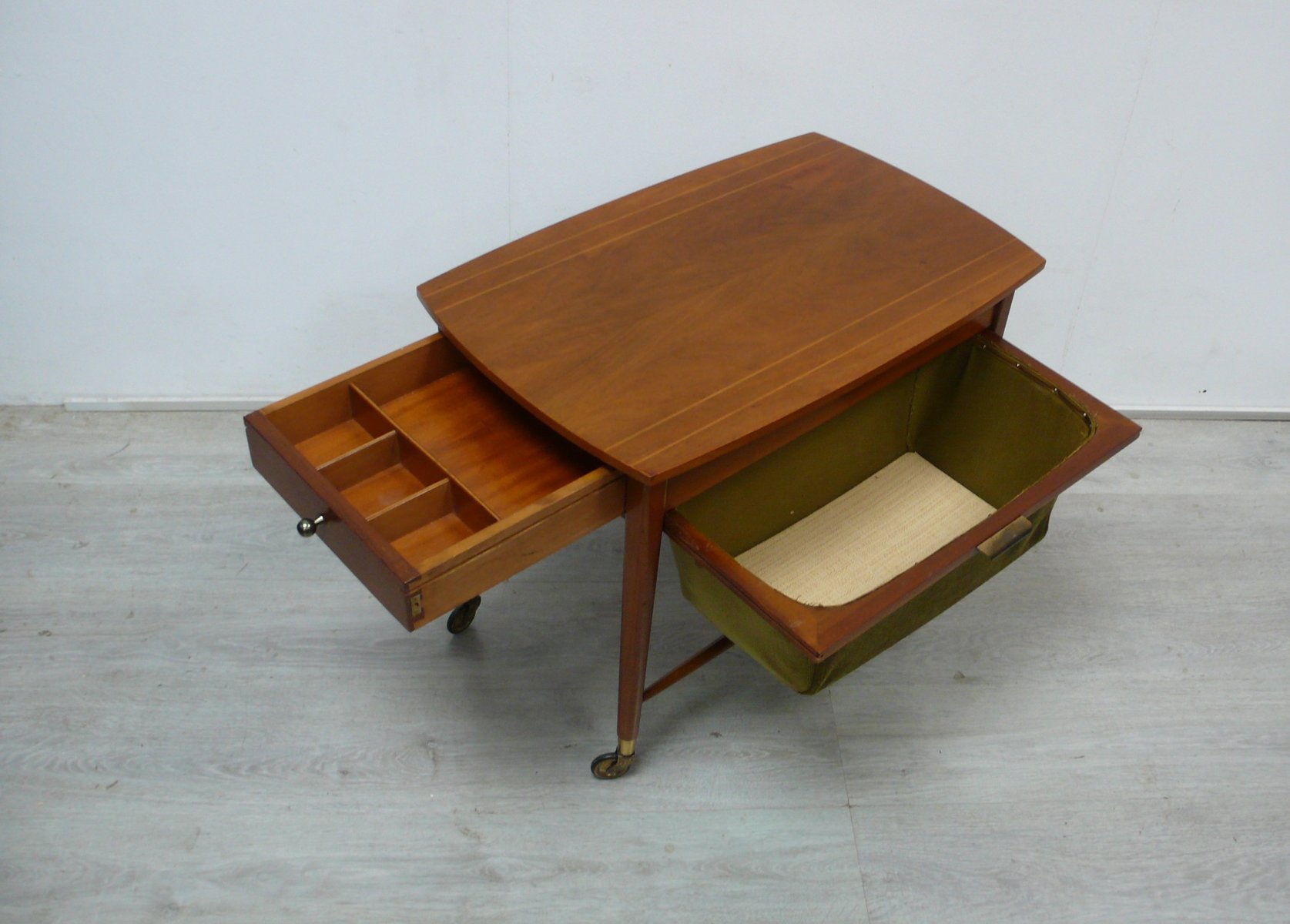 Mid-Century Modern Sewing Table from Ilse Möbel, Germany, 1950s for ...