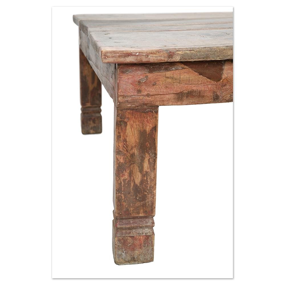 Weathered Wood Coffee Table for sale at Pamono
